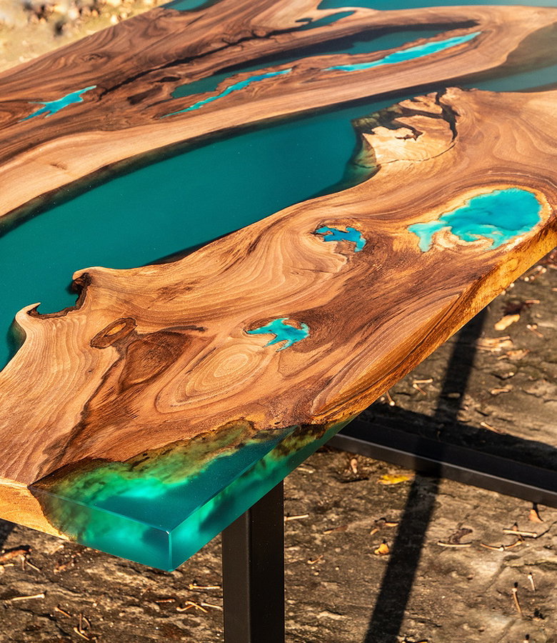 Resin Tables - Diya Lighting Studio